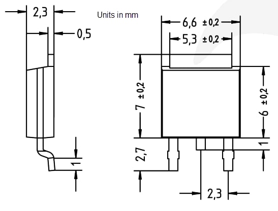 2SC2983 NPN Power Bipolar Junction Transistor - Diotec Semiconductor | Mouser